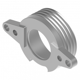 Spring fitting stationary plug left ⌀95 mm