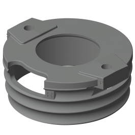 Spring fitting (Stationary plug) Right 95 mm DUPLEX