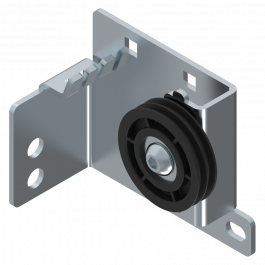 Cable pulley assembly TS100 Right