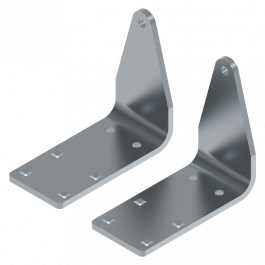 Ensemble équerres extérieures 400kg pour parachute cable