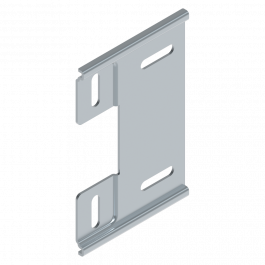 Track connection plate 160 x 105 x 2 mm