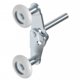 Tandem roller short adjustable 0 - 40 mm