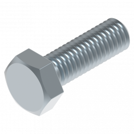 Metric bolt M8 x 25 mm
