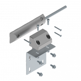 Magnetic micro switch DC109 incl bracket and mounting material